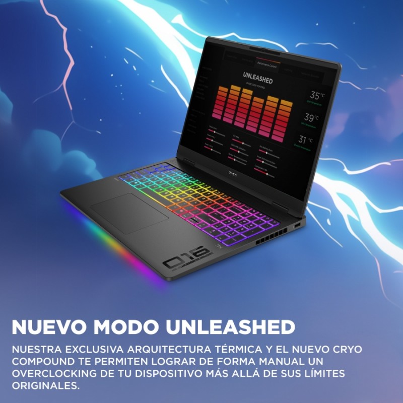 Portátil HP OMEN MAX Gaming 16-ah0000ns - Intel Ultra9 275HX - 32GB RAM