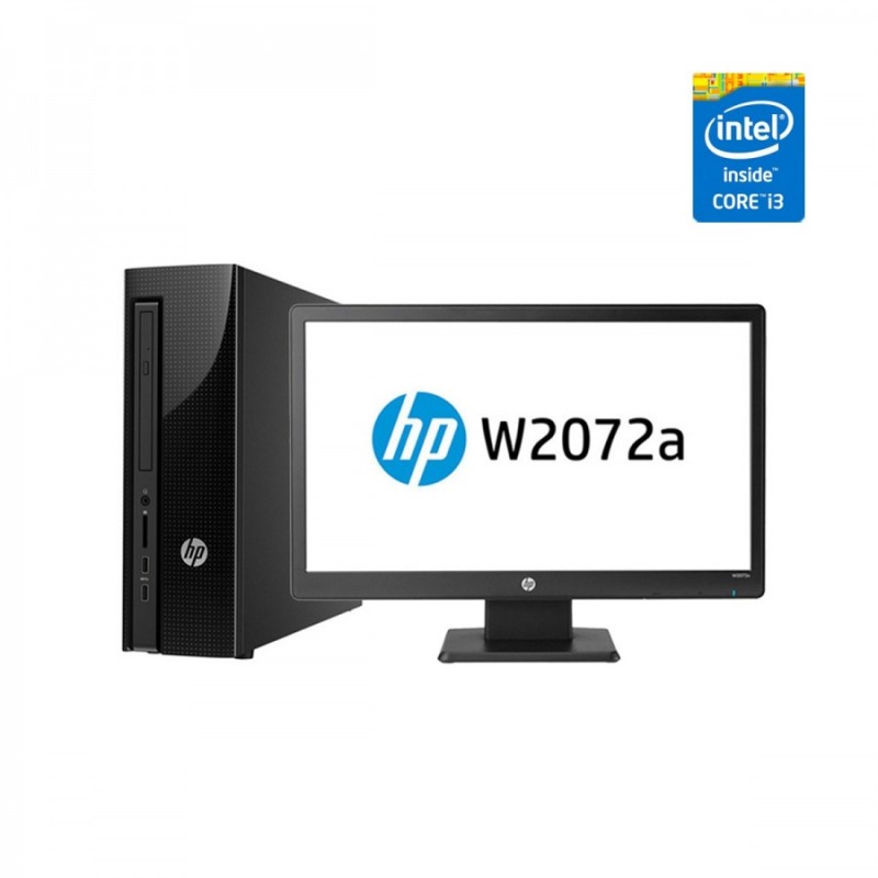 PC Sobremesa + Monitor HP Slimline 450-100nsm DT - Rebajas Ordenadores HP
