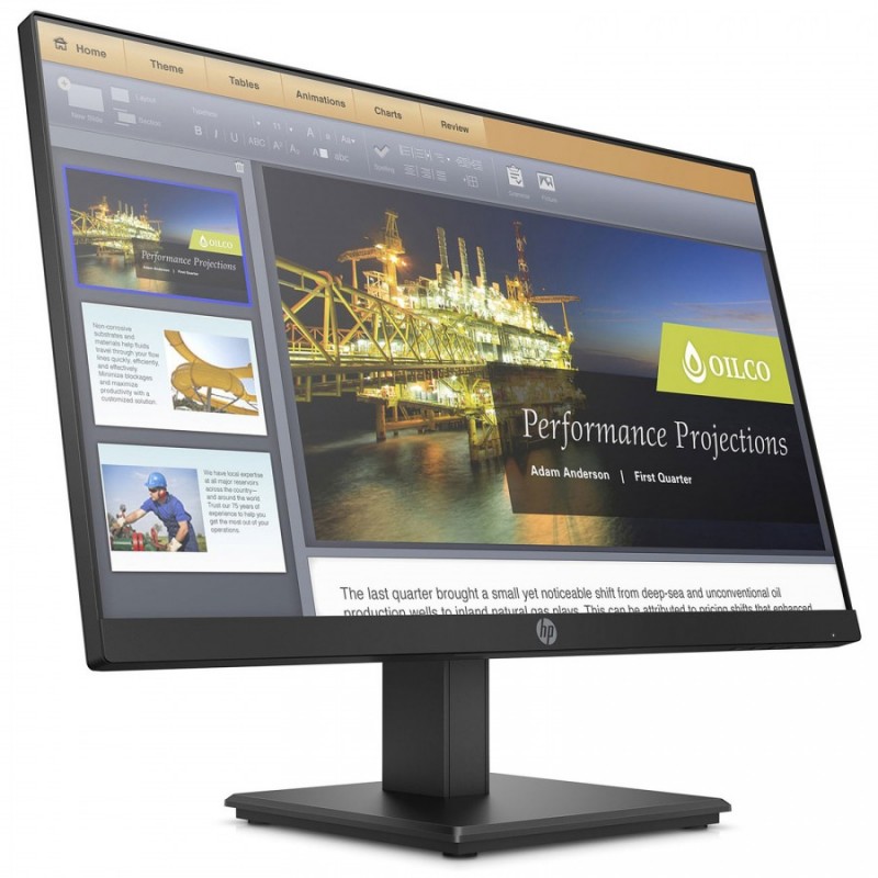 Monitor HP P224 - Monitores profesionales 21.5" FHD